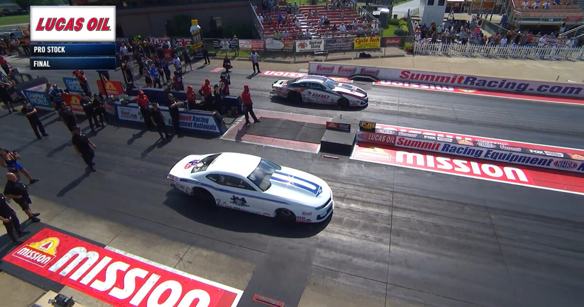 Cory Reed wins Pro Stock at the 2025 Summit Racing Equipment NHRA Nationals