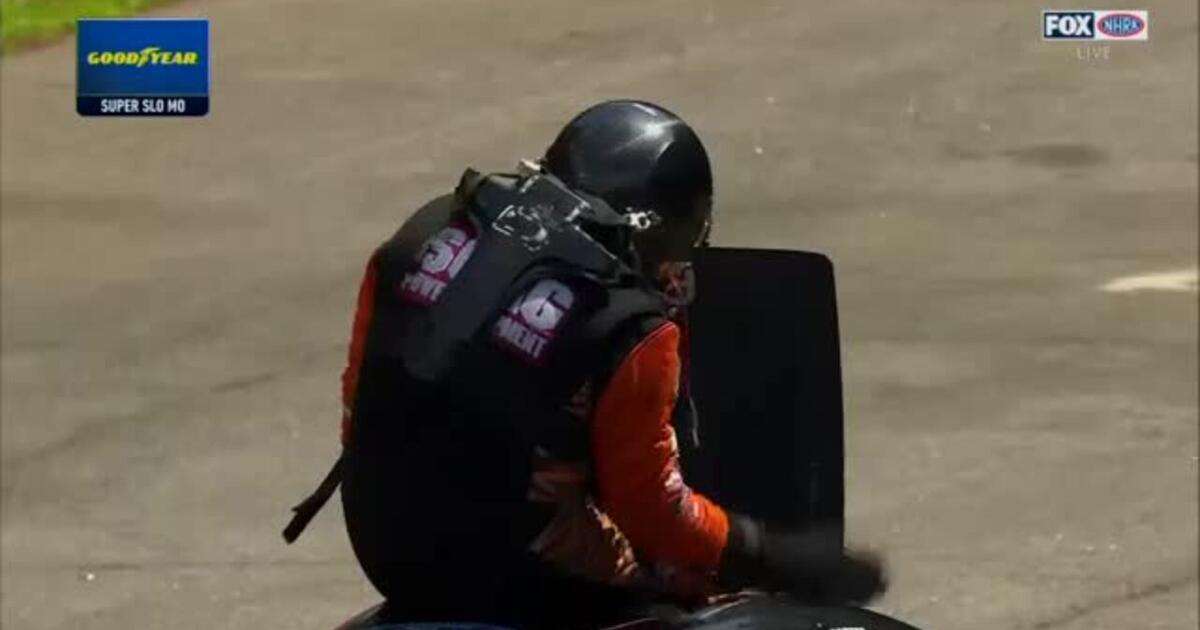 NHRA Drag Racing - Virginia Nationals - Goodyear Super Slo Mo