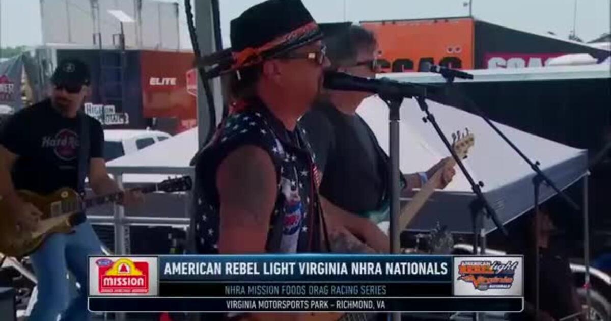 NHRA Drag Racing - Virginia Nationals - Andy Ross of American Rebel ...