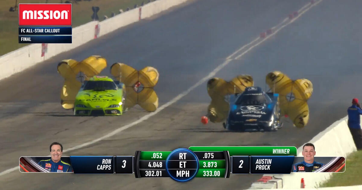 Austin Prock wins PlayNHRA All-Star Funny Car Callout at the 2025 ...