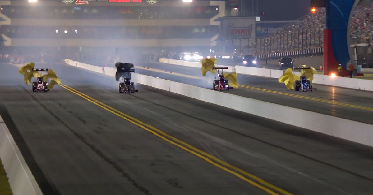 Brittany Force blasts to 341 mph at the 2025 American Rebel Light NHRA ...