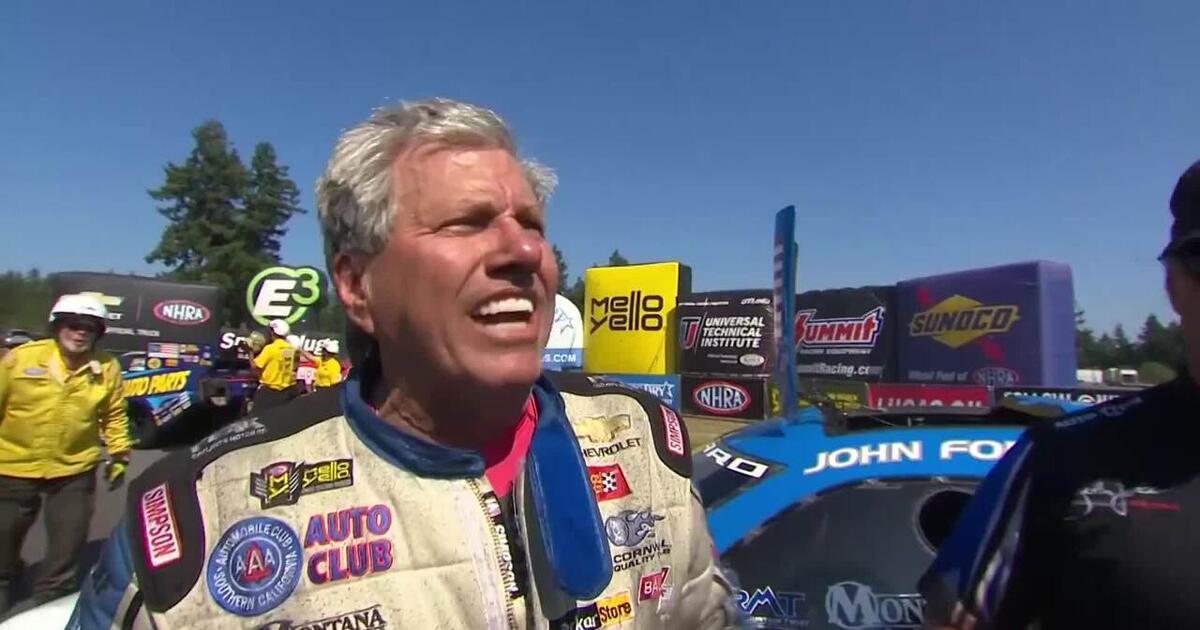 John Force wins his 150th race