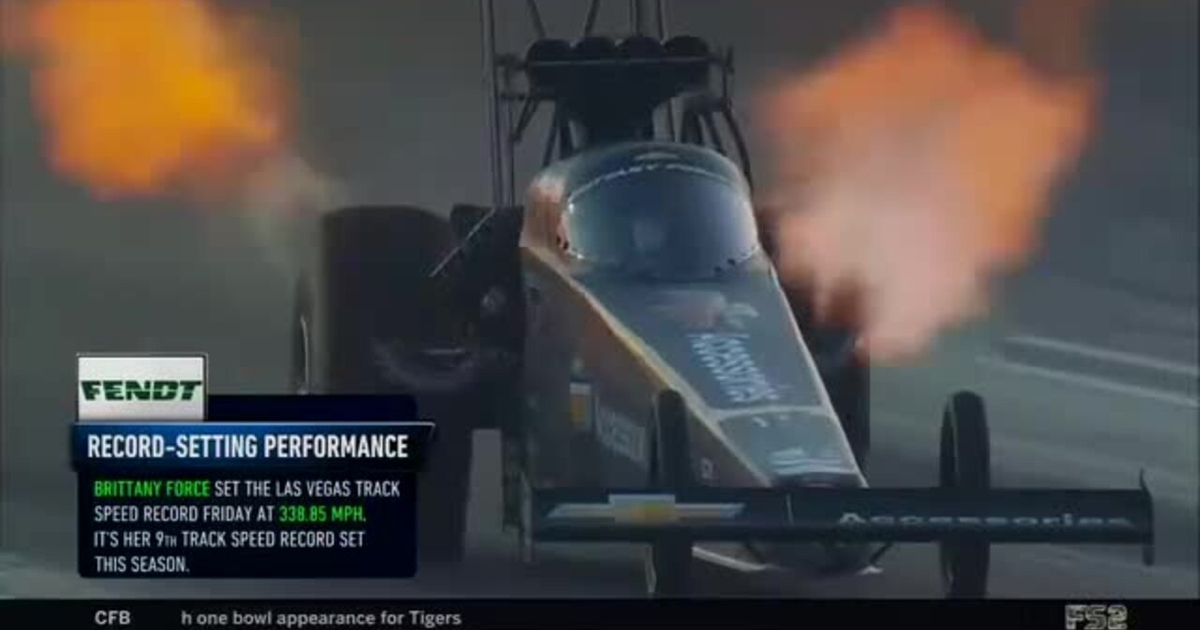 Fendt record setting performance: Brittany Force—the track record slayer
