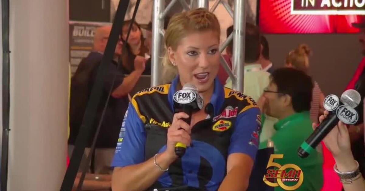 NHRA/SEMA Show Interview: Leah Pritchett