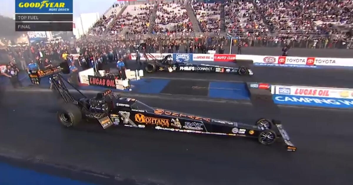 Justin Ashley wins Top Fuel at the 2022 Winternationals