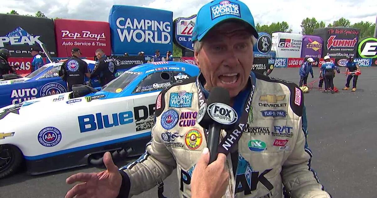 John Force wins Four Wide Nationals