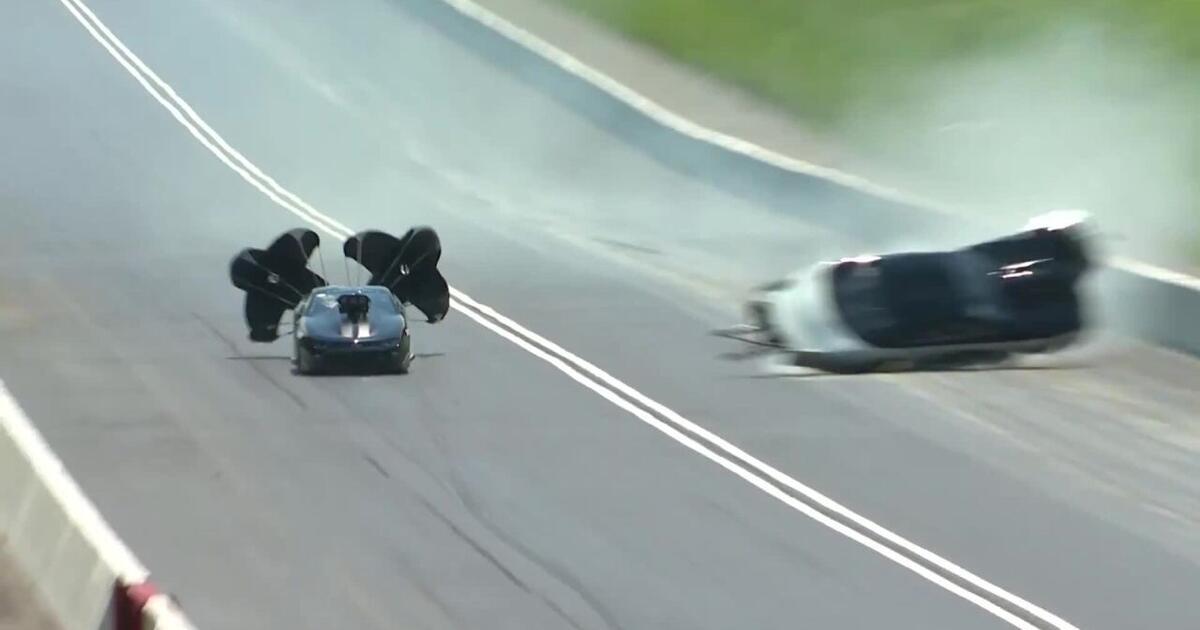Chad Green flips Pro Mod car at 2018 Fitzgerald USA NHRA Thunder Valley ...