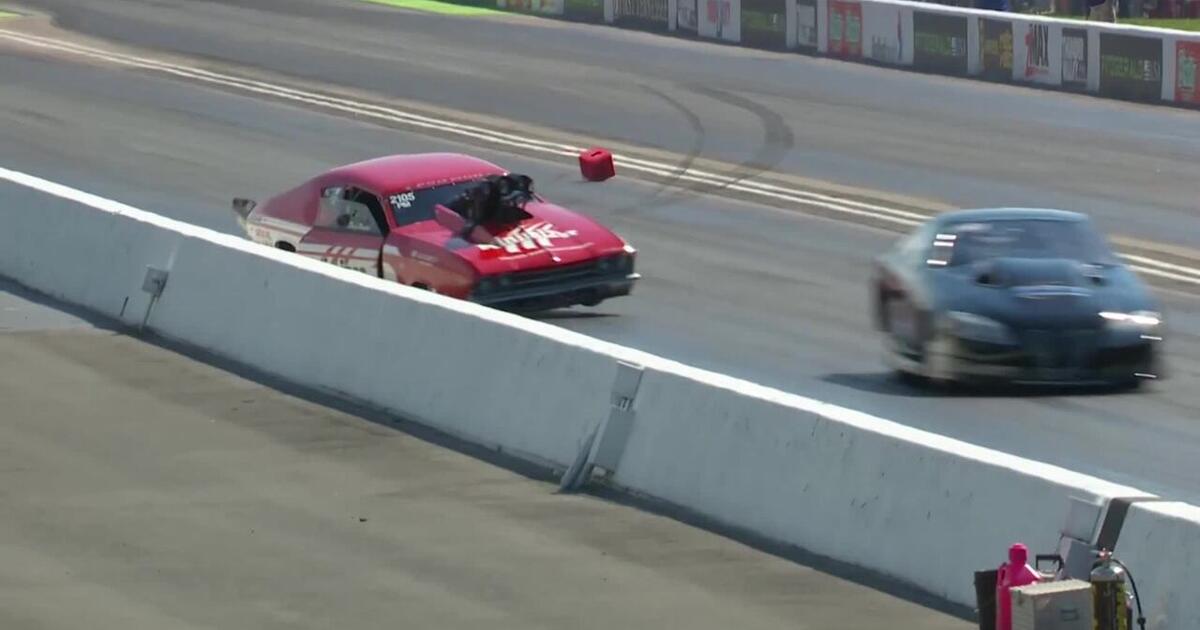 Doug Winters sends Pro Mod car into wall at 2018 Fitzgerald USA NHRA ...