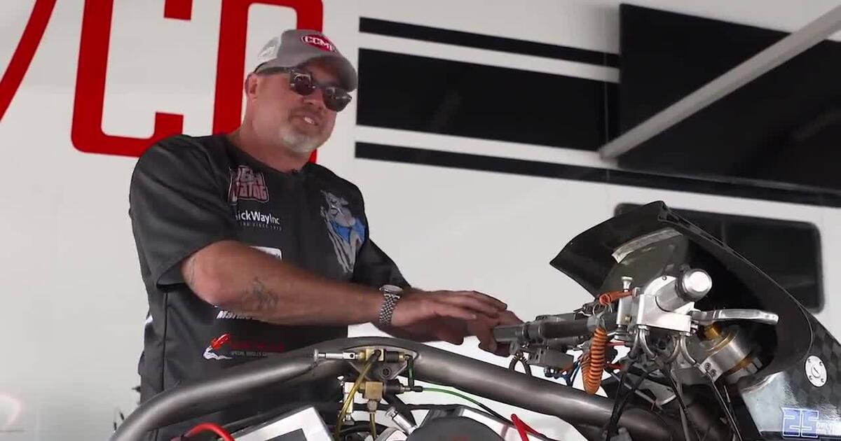 Behind The Visor with Top Fuel Harley Racer Tii Tharpe