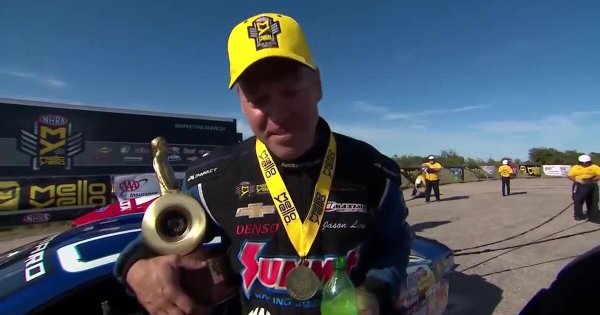 Jason Line gets back to the winners circle in Dallas