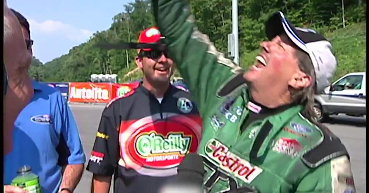 Highlighting NHRA's trophy: the Wally