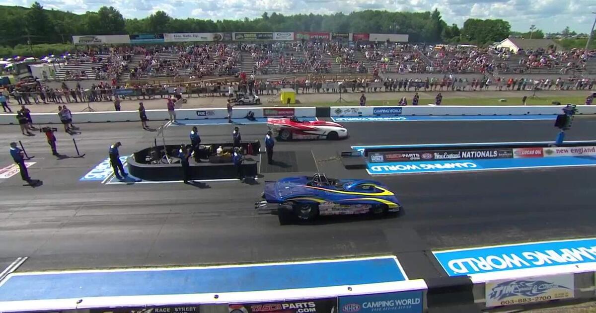 2021 TascaParts.com NHRA New England Nationals Super Gas winner John ...