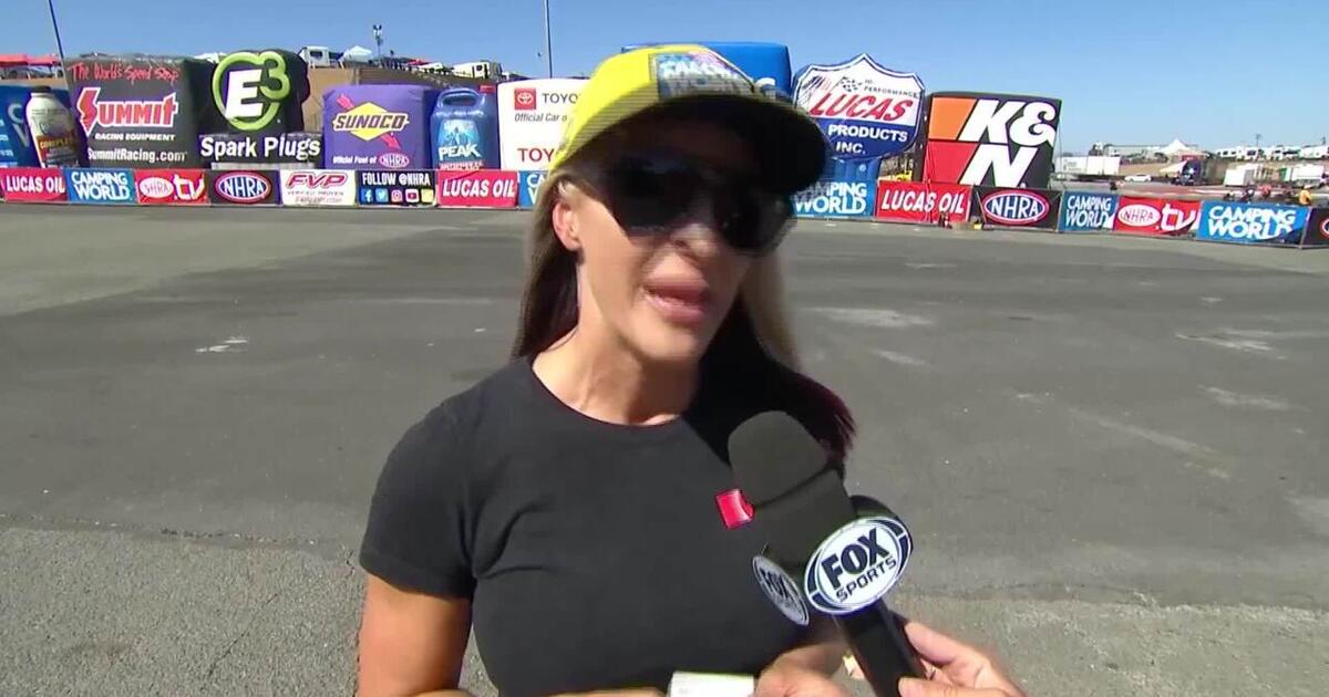 Angie Smith is the number one qualifier in Pro Stock Motorcycle at the ...