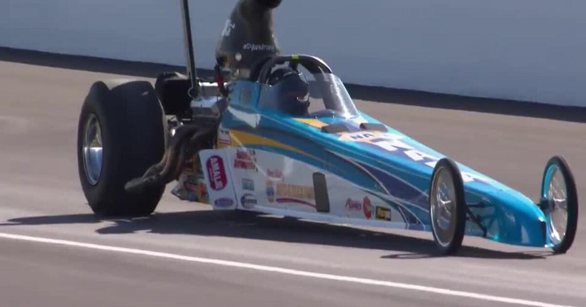 2018 DENSO Spark Plugs NHRA Four-Wide Nationals Comp Elim Winner Joe ...