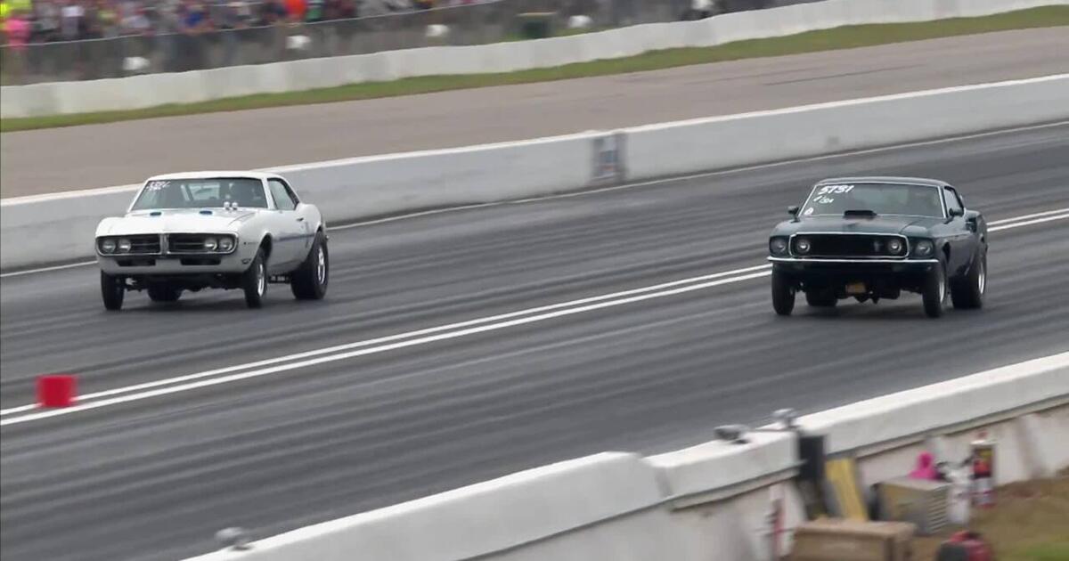 2018 Lucas Oil NHRA Nationals Stock Eliminator winner Ben Line