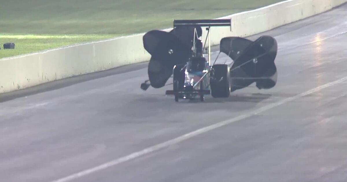 2021 Jegs Allstars Top Alcohol Dragster winner Julie Nataas
