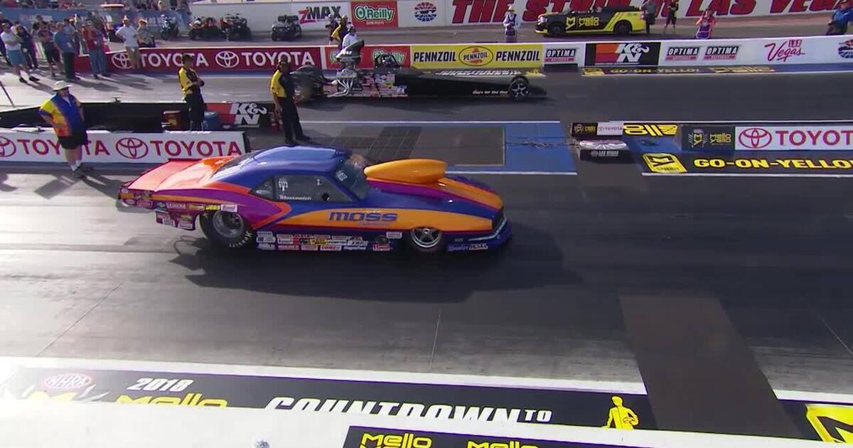 2018 NHRA Toyota Nationals Super Comp winner Kevin Wright