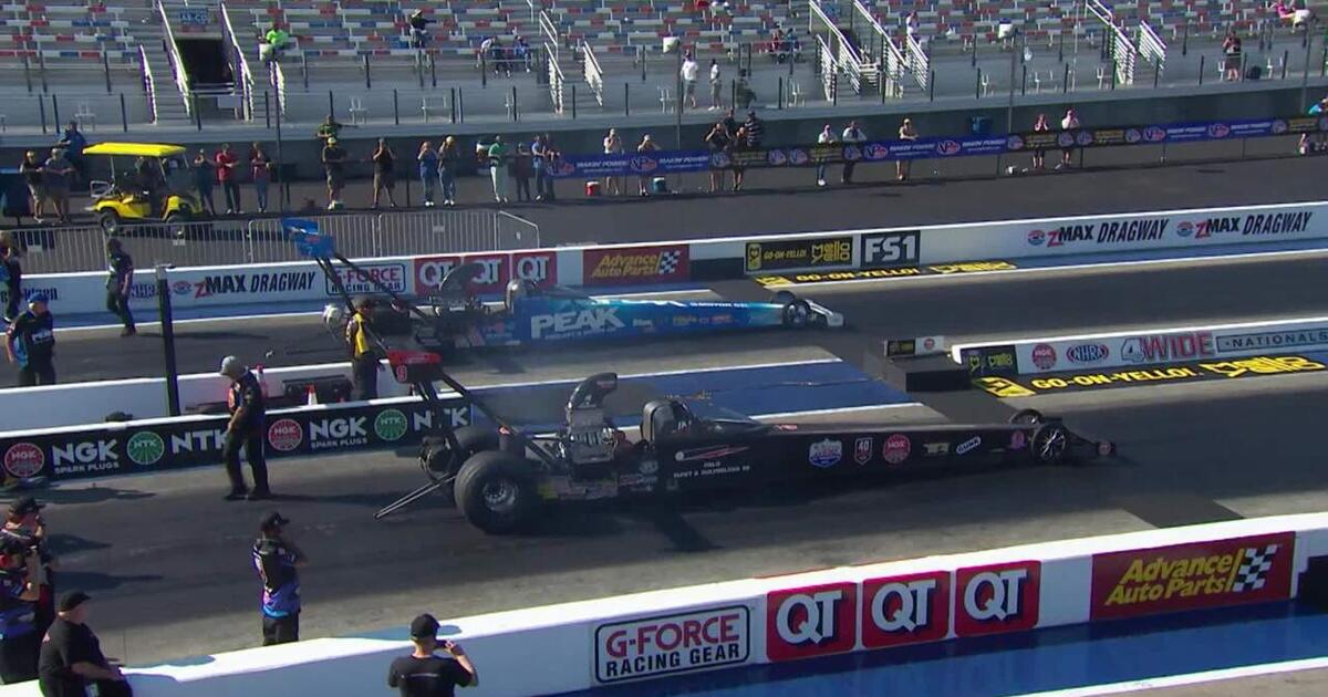 2019 NGK NHRA Four-Wide Nationals Top Alcohol Dragster winner Julie Nataas