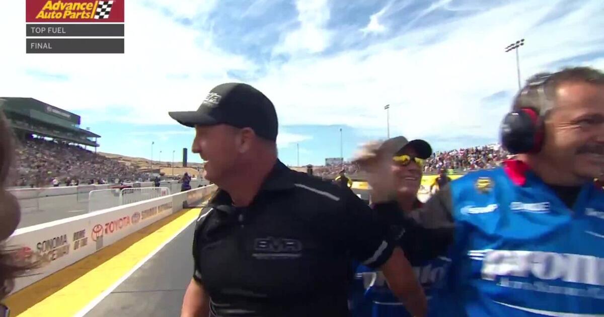 Blake Alexander captures Top Fuel win at 2018 Toyota NHRA Sonoma Nationals