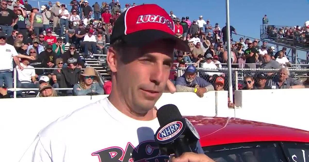 2018 NHRA Arizona Nationals Super Street winner David Kiesel