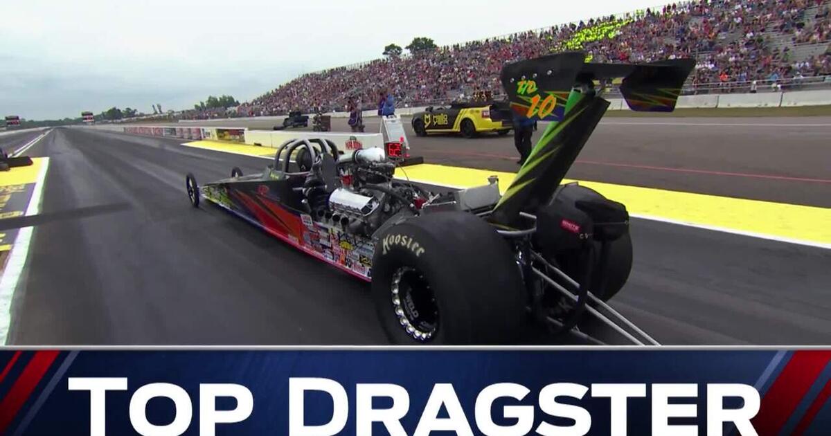 2018 Lucas Oil NHRA Nationals Top Dragster winner Todd Fleck