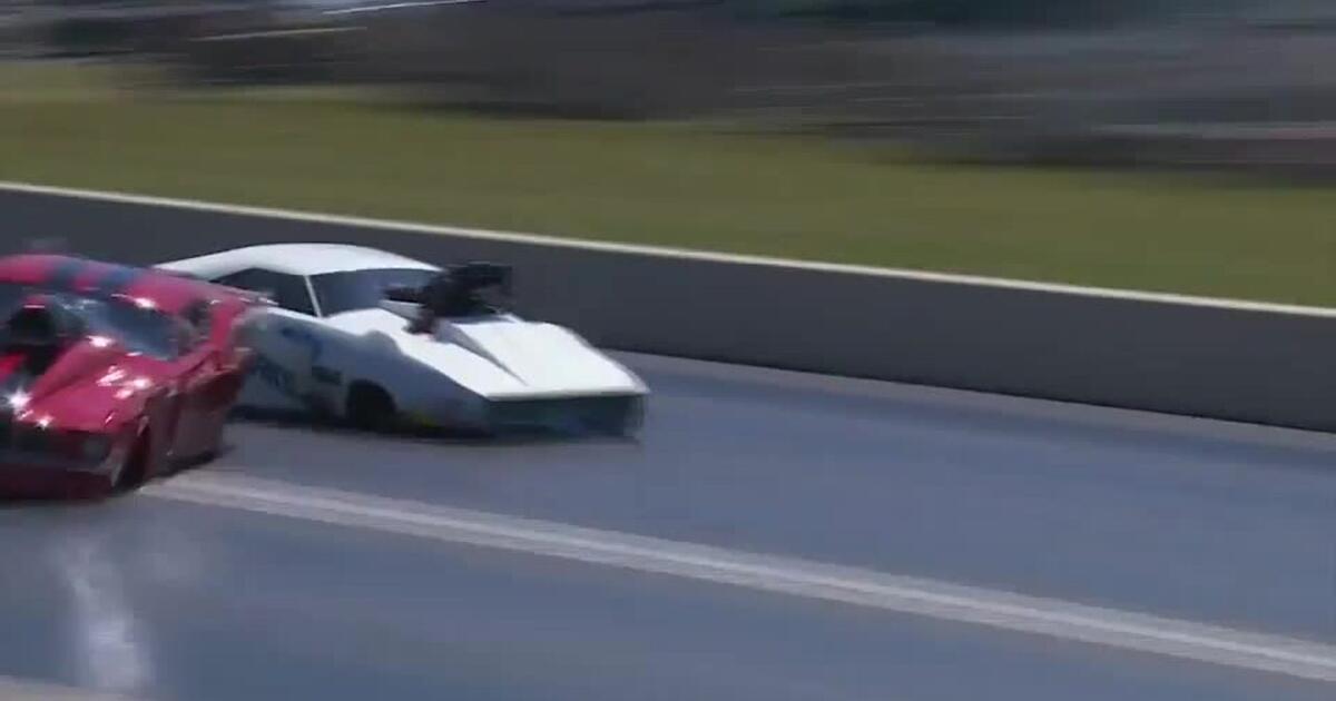 Chris Juliano walks away from wild crash in Norwalk