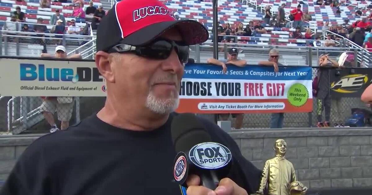 2018 NHRA Carolina Nationals Top Sportsman winner Ronnie Proctor
