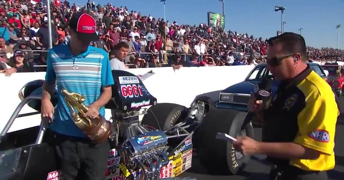 2018 NHRA Arizona Nationals Super Comp winner Trevor Harkema