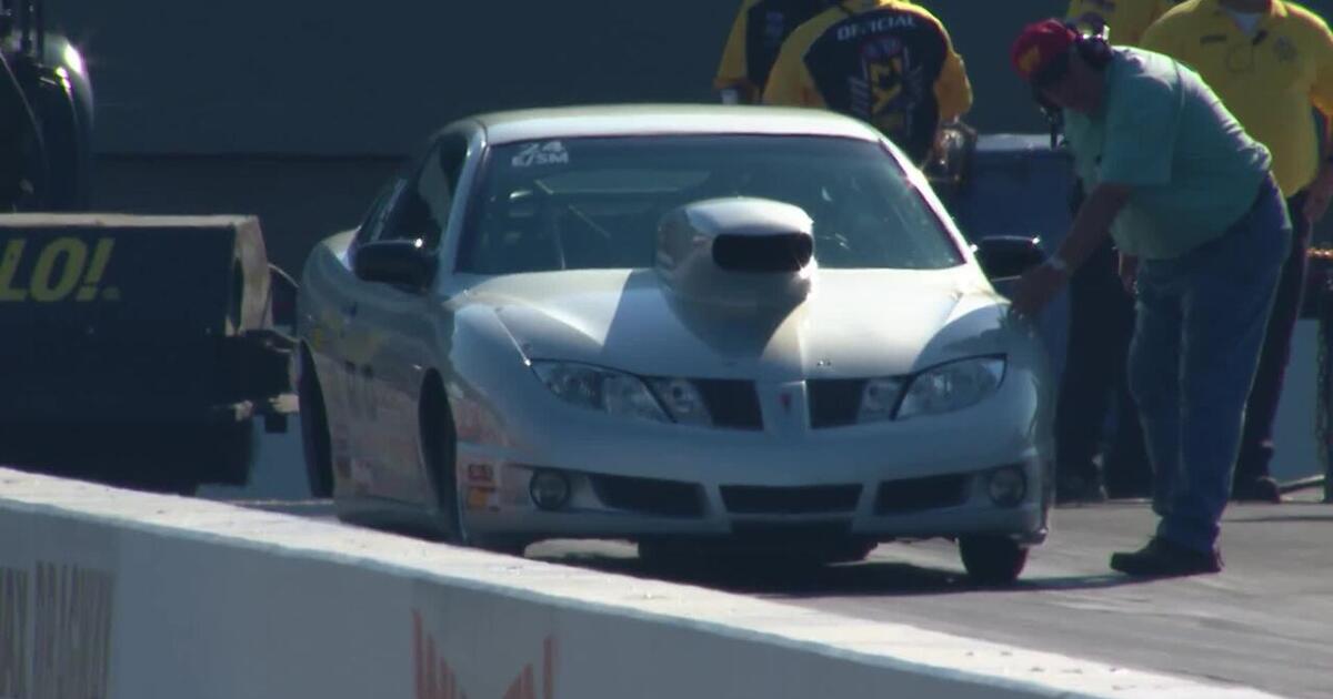 2019 NGK NHRA Four-Wide Nationals Comp Eliminator winner Jim Kimbrough