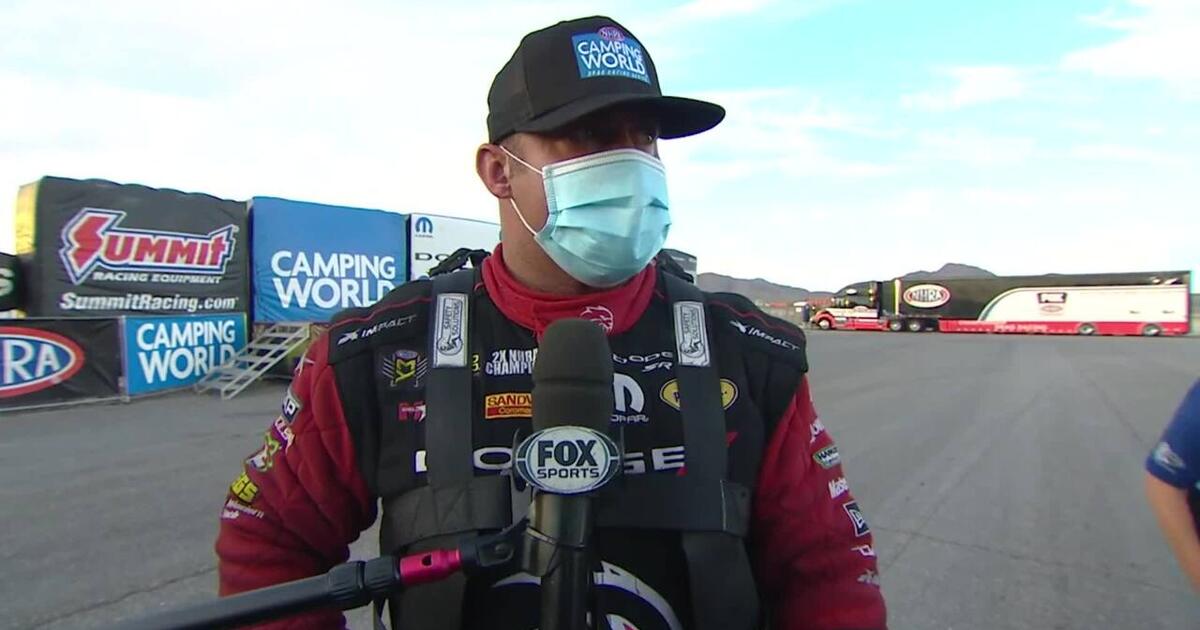 Matt Hagan wins Funny Car at Dodge NHRA Finals presented by Pennzoil