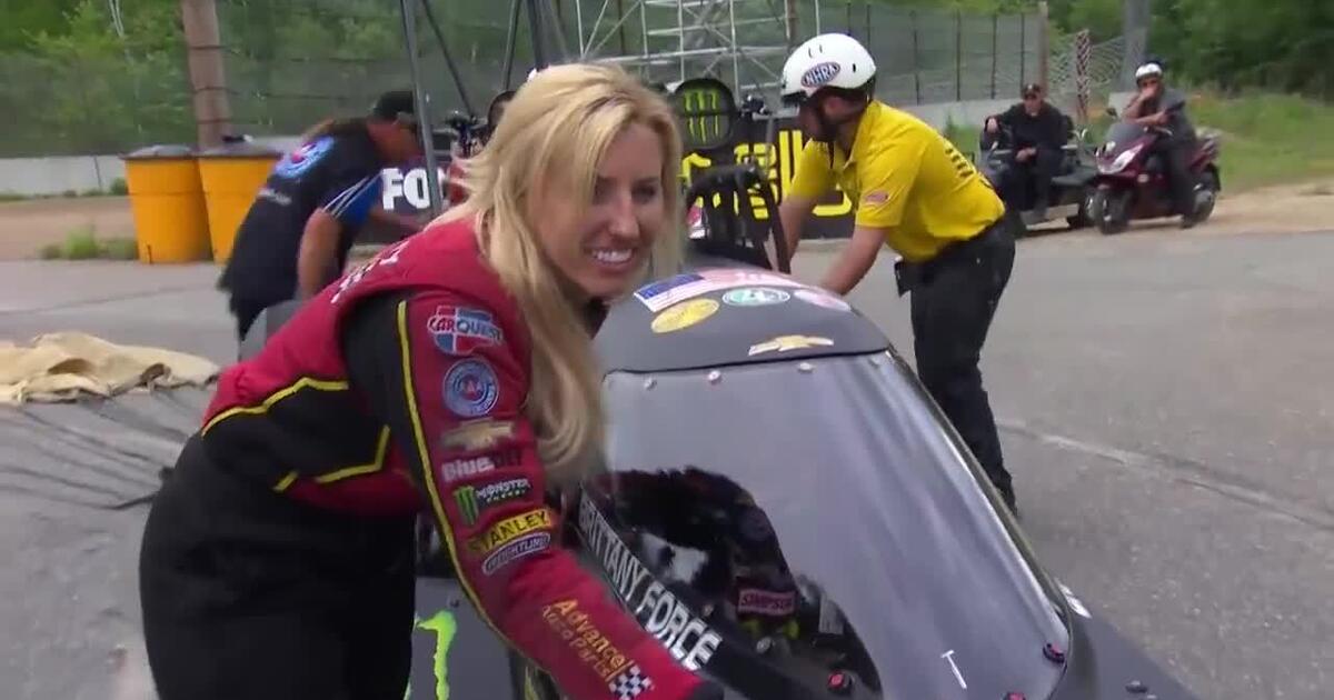 Brittany Force picks up her first WIN of the year in Epping