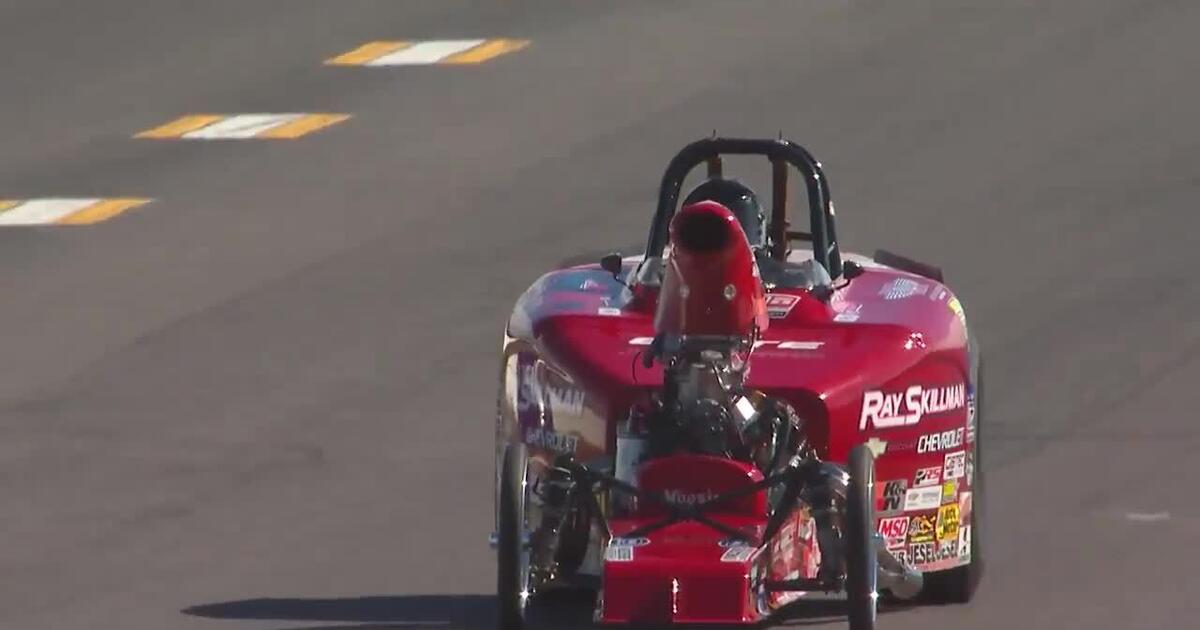 2018 AAA Insurance NHRA Midwest Nationals Comp Eliminator winner David ...