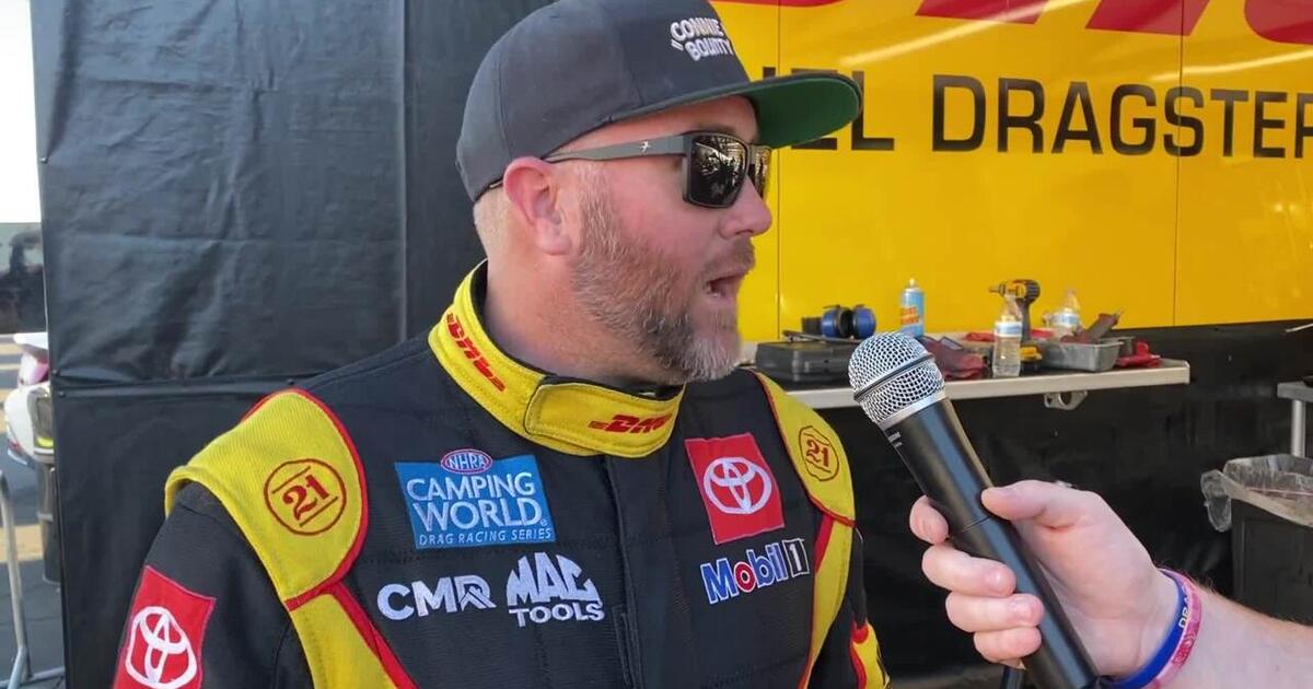 2022 pre-season testing Shawn Langdon