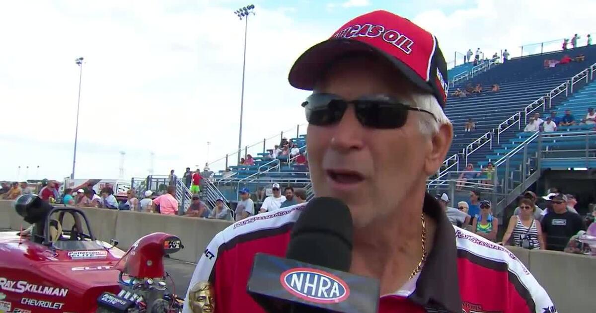Fallen Patriots NHRA Route 66 Nationals Comp winner David Rampy