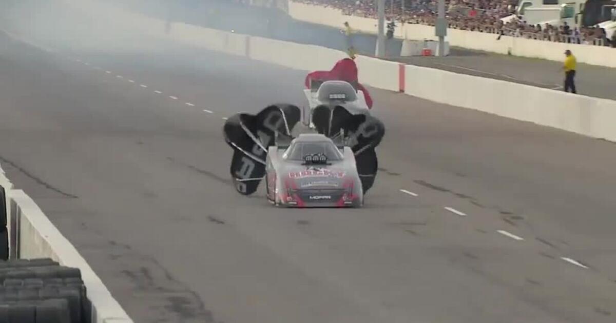 Matt Hagan sets track record and clinches No. 1