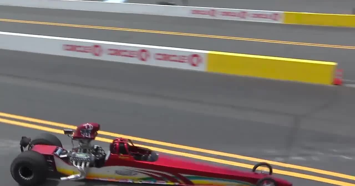 2022 Circle K NHRA Four-Wide Nationals Top Dragster winner Scott Neal