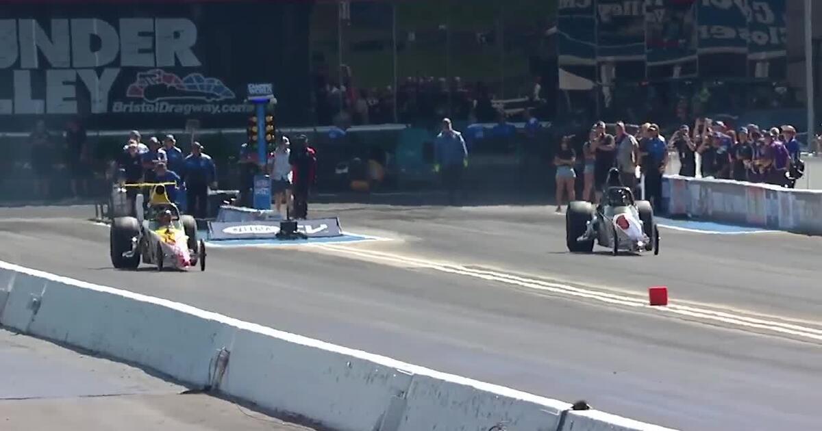 2022 NHRA Thunder Valley Nationals Super Comp winner Shawn Langdon