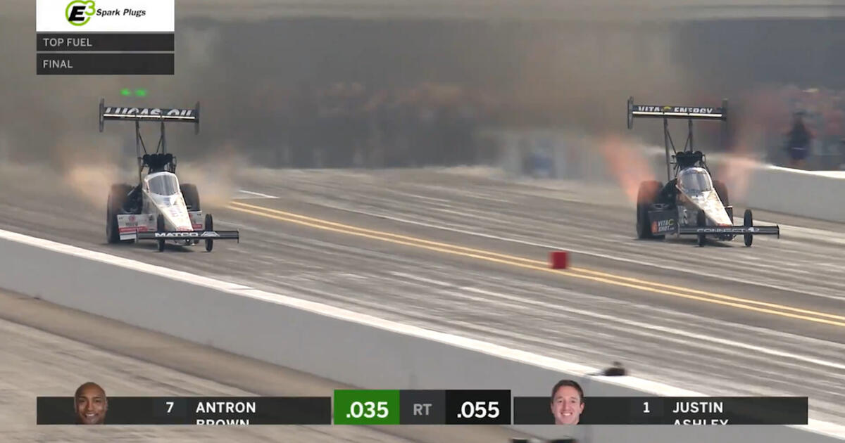 Antron Brown wins Top Fuel at the 2022 Betway NHRA Carolina Nationals