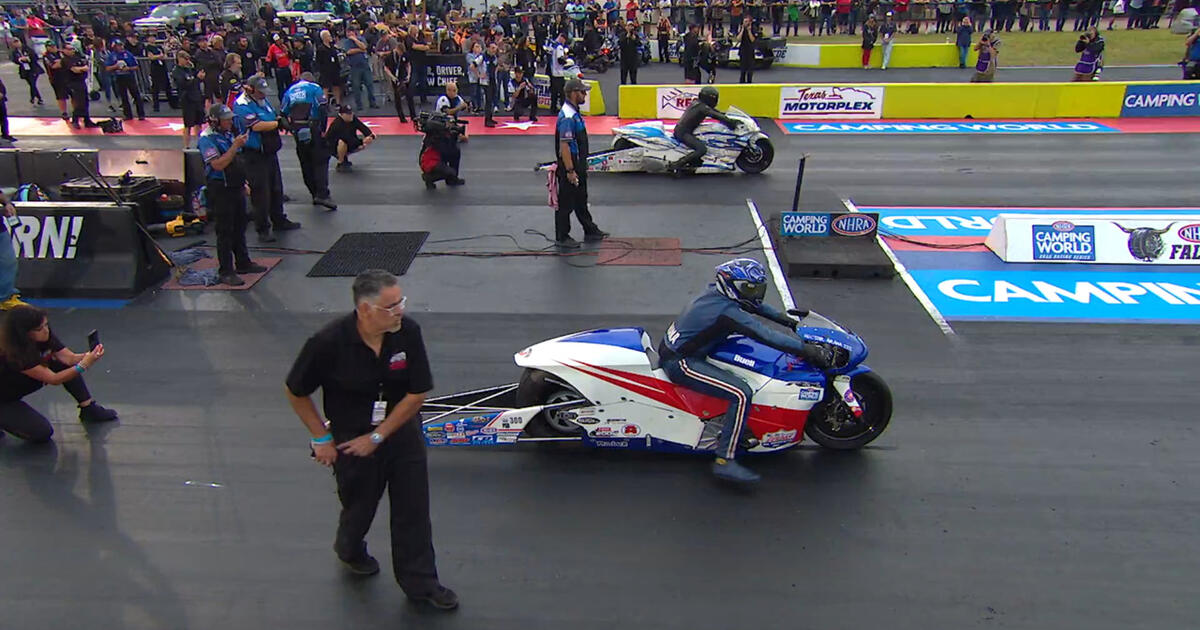 Hector Arana Jr. wins Pro Stock Motorcycle at the 2022 Texas NHRA ...