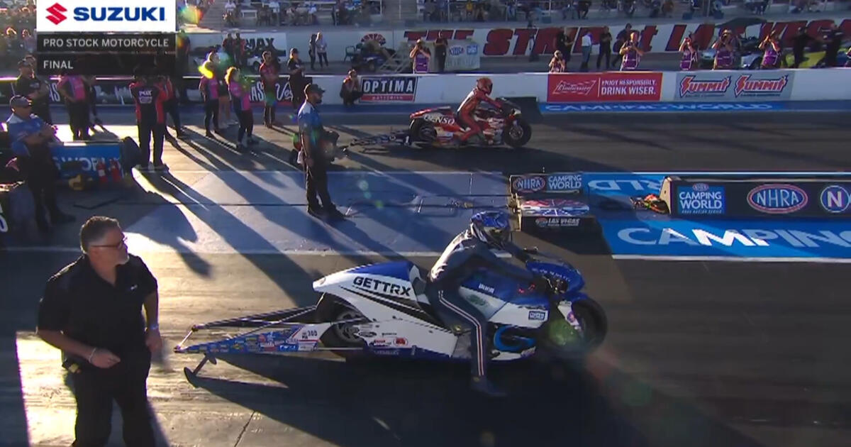 Hector Arana Jr. wins Pro Stock Motorcycle at the 2022 NHRA Nevada ...