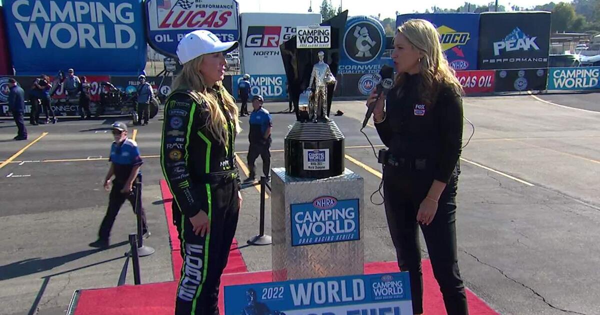 Brittany Force, 2022 Top Fuel Champion