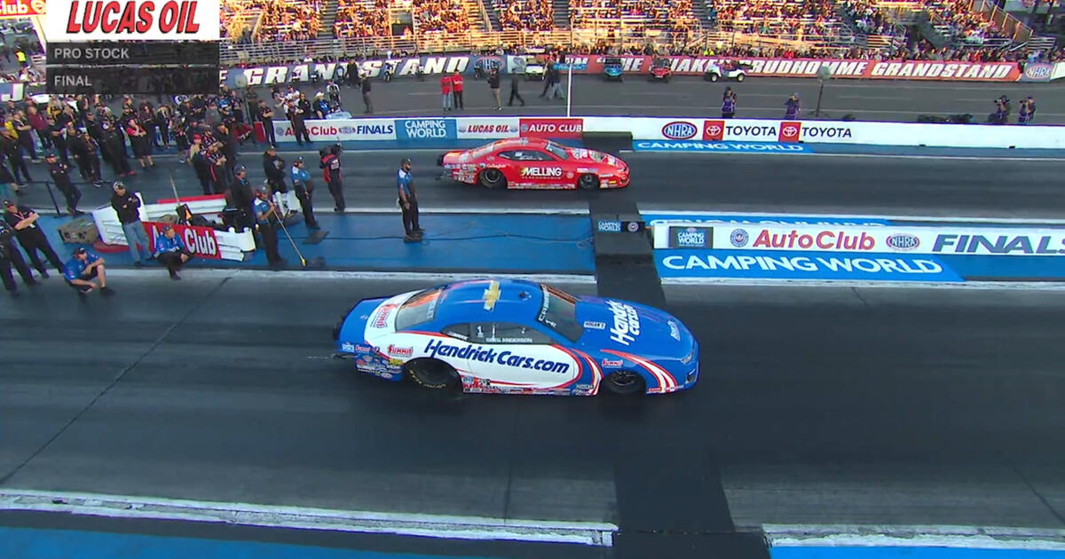 Greg Anderson wins Pro Stock at the 2022 Auto Club NHRA Finals