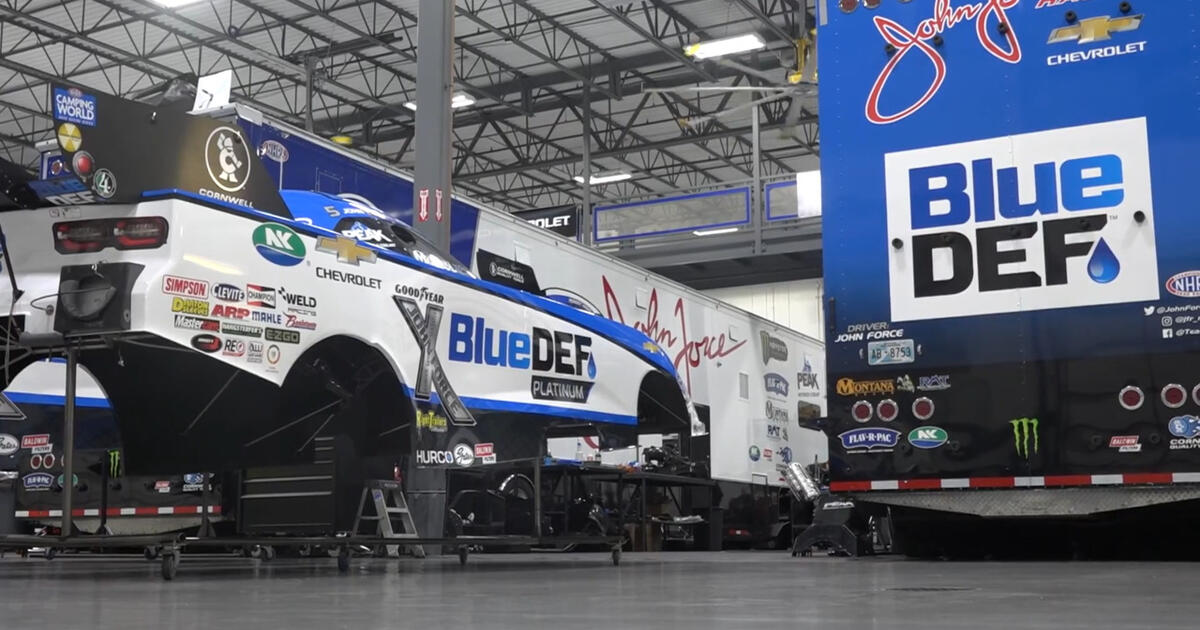 John Force Racing Funny Car Teams Update