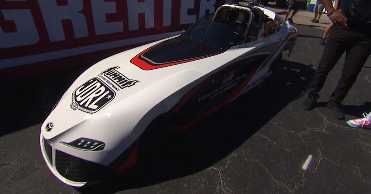 Toyota GR Supra Roadster for NHRA Jr Drag Racing League