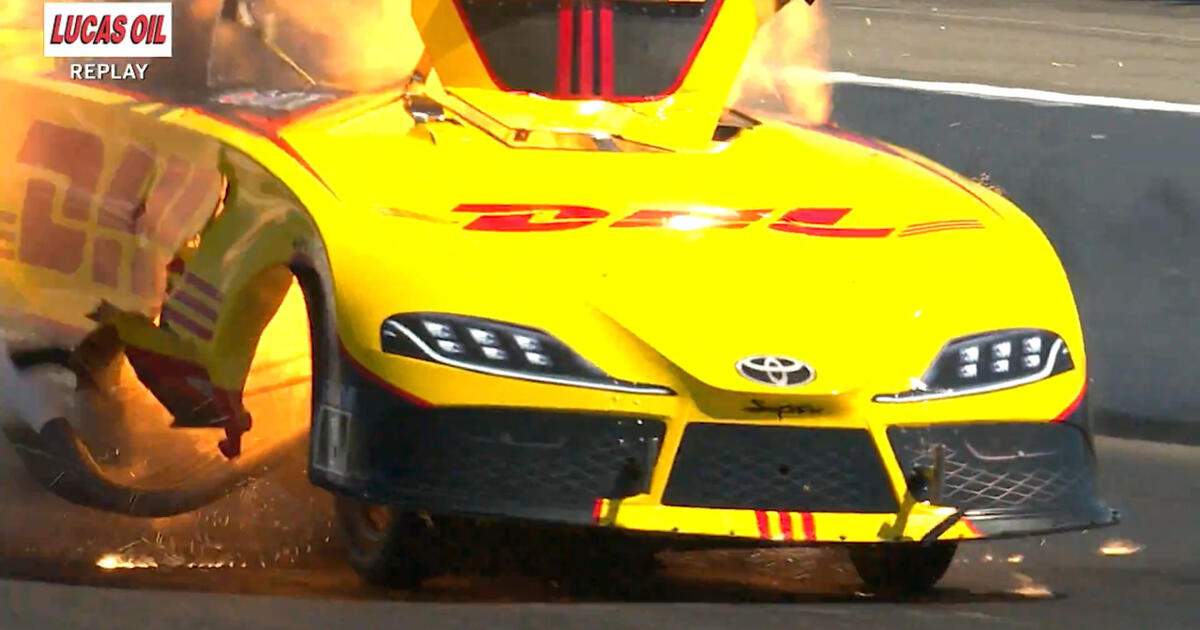 J.R. Todd explosion at 2023 Winternationals