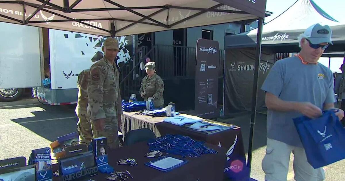 Air Force at 2023 Lucas Oil NHRA Winternationals