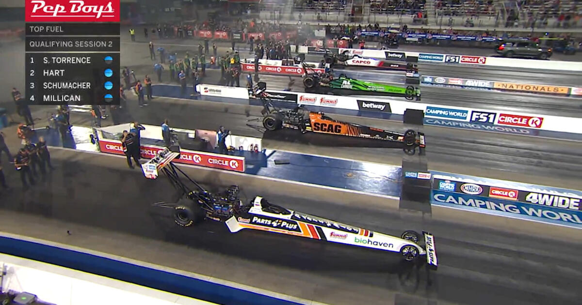 Josh Hart is the No. 1 qualifier in Top Fuel Friday at the 2023 Circle ...