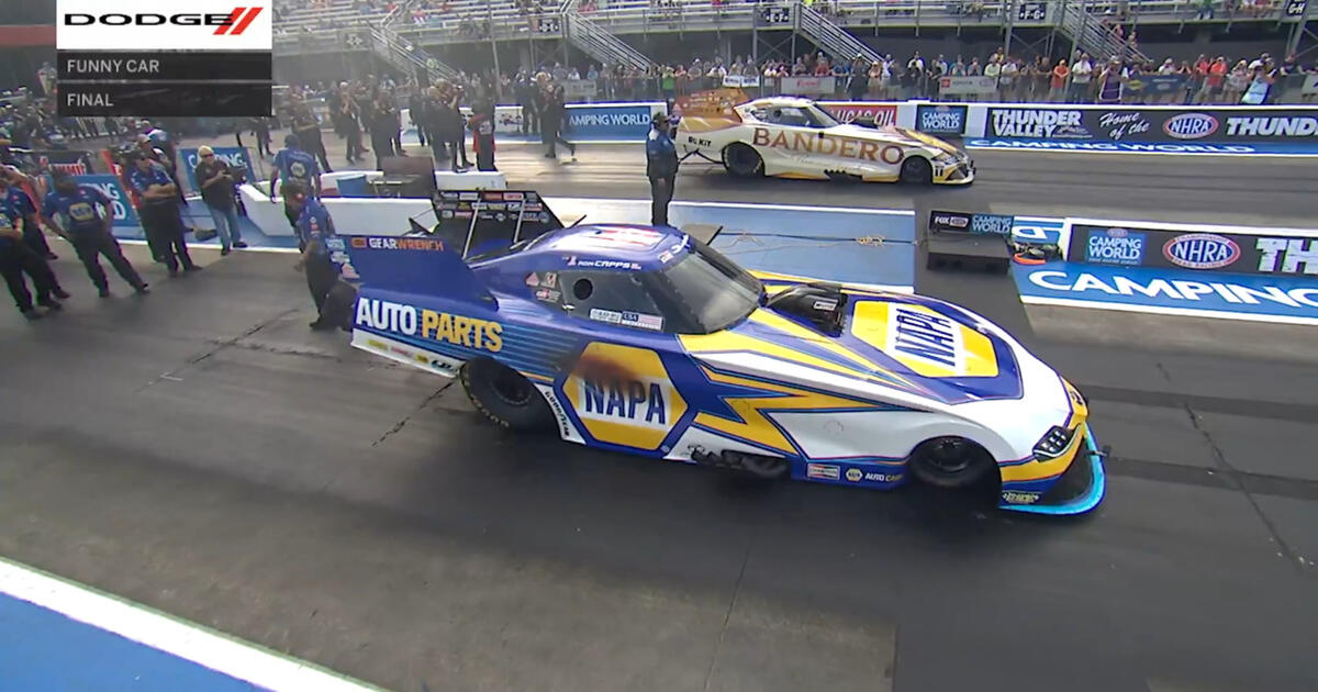 Ron Capps wins Funny Car at 2023 NHRA Thunder Valley Nationals