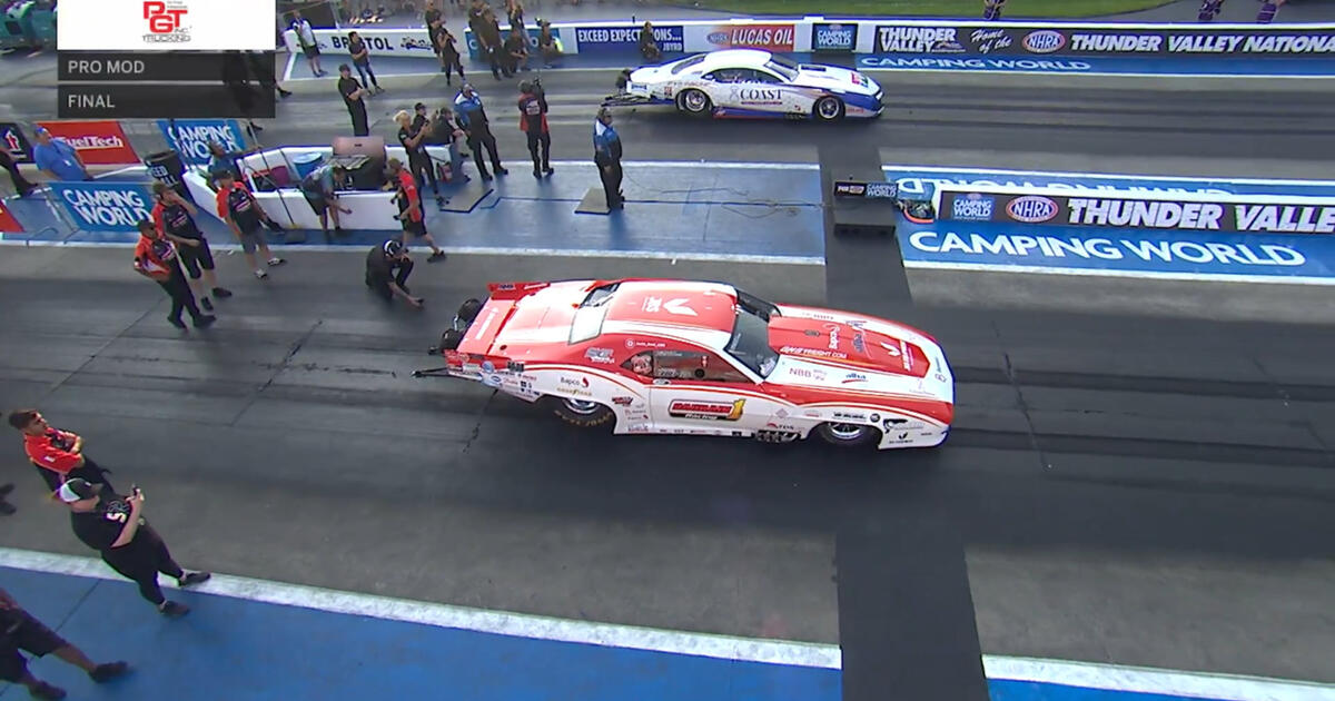 Justin Bond wins Pro Mod at the 2023 NHRA New England Nationals