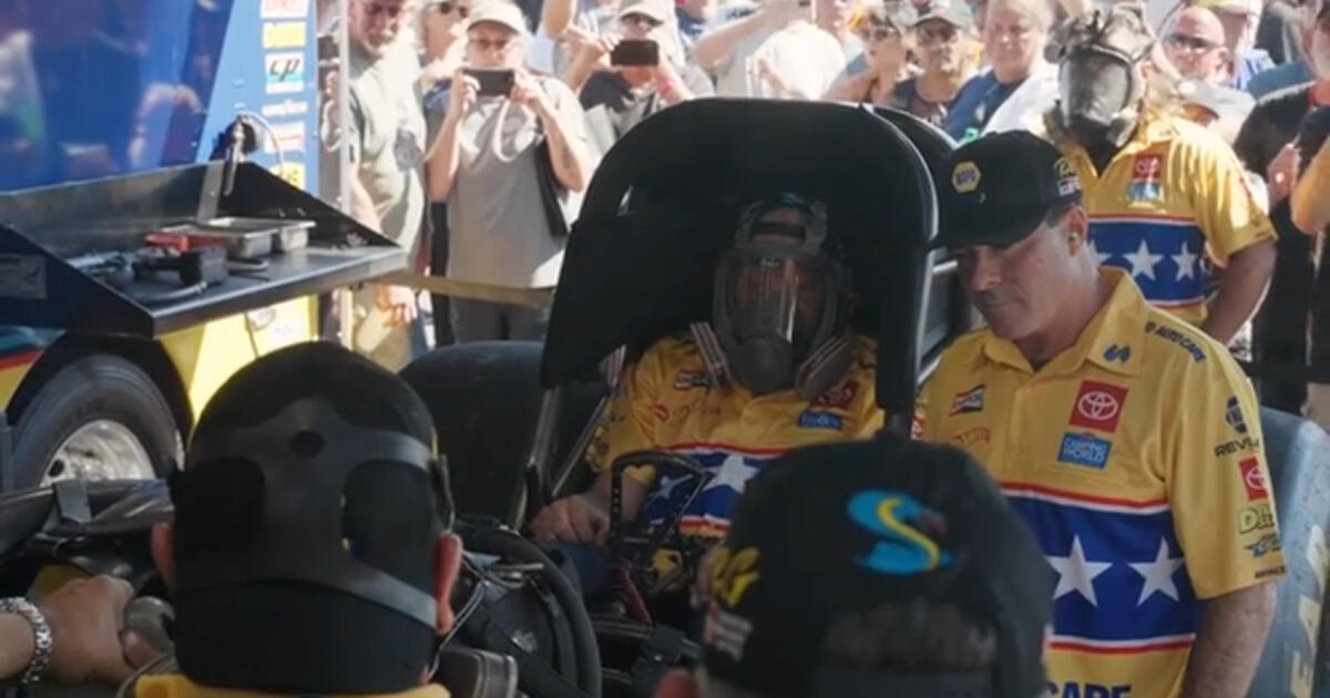 Ron Capps Snake Warmup